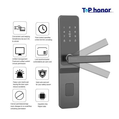 Cina TTLock Smart Hotel Electronic Door Locks Digital Password Card Mechanical Access in vendita