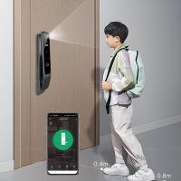 China High Class Tuya App Door Lock Biometric Fingerprint Digital Code Card Unlock for sale