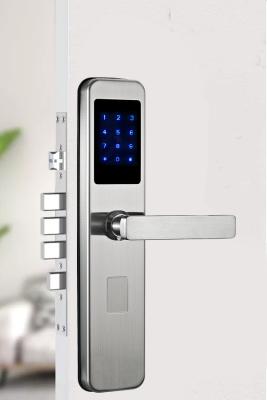 Cina Hotel Passcode Smart Door Lock with Rfid Card Reader Key Access control in vendita