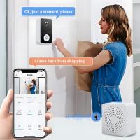 China 1080p HD Wireless Smart Doorbell High Performance Durable for sale