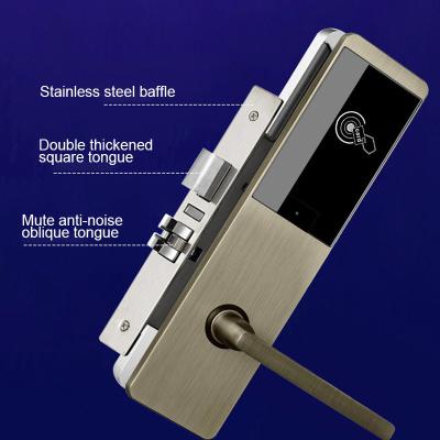 Cina Sistema di chiusura elettronica per porte con carta di sicurezza in acciaio inossidabile 304 Sistema informatico di gestione delle serrature degli hotel in vendita