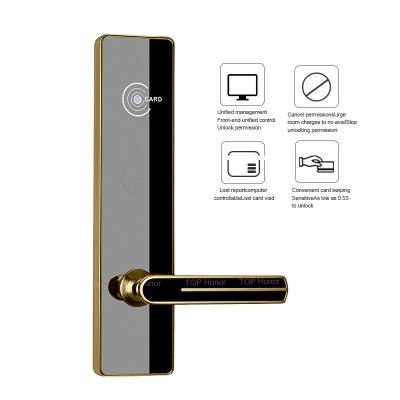 Cina Thermal Rfid Electronic Magnetic Card RF Card Intelligent Door Locks Hotel Lock Management System in vendita