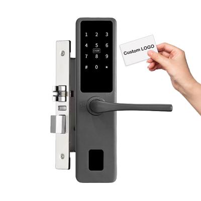 Cina Room Home Smart Door Lock Indoor Wooden Door Home Card Electronic Lock Hotel Door Lock System Supplier in vendita