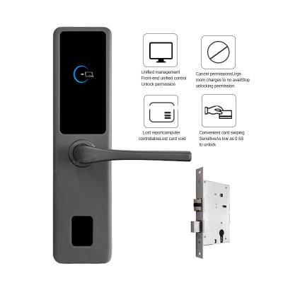 Cina Room Home Smart Door Lock Indoor Wooden Door Home Card Electronic Lock Hotel Door Lock System Supplier in vendita