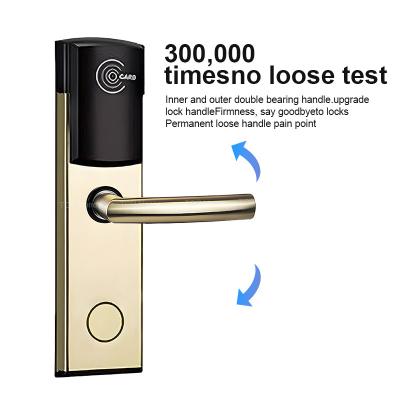 Cina Hotel Swipe Card Lock Induction / IC Card Lock Electronic Lock For Hotel Apartment in vendita
