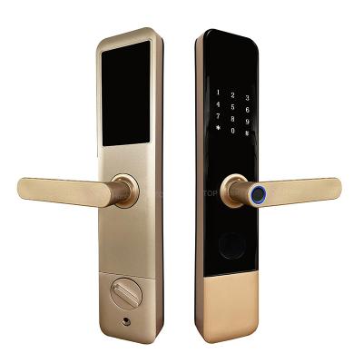 Cina Oro I appartamento casa impronte digitali digitali TT blocco sicurezza smart porta di produzione di serratura in vendita