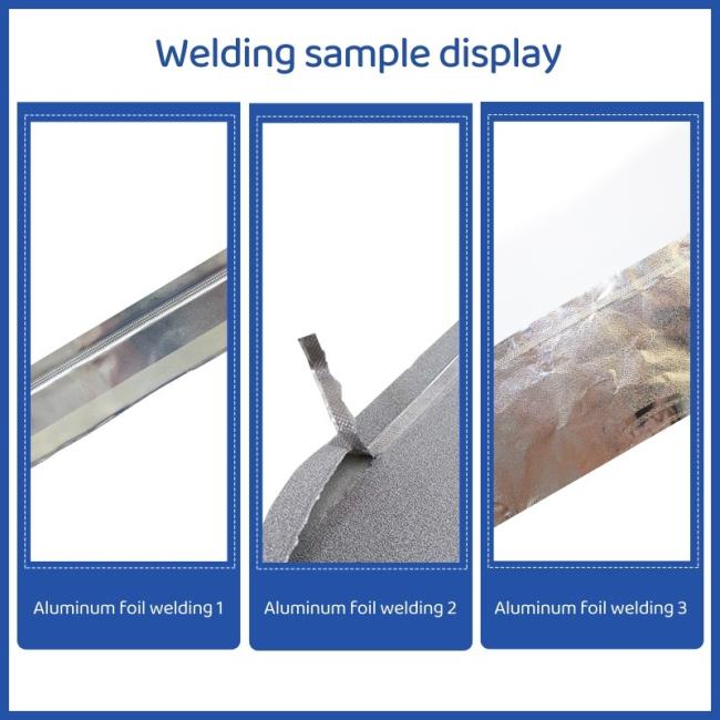 HF-WX-20SD Ultrasonic Seam Welding Machine welding sample display