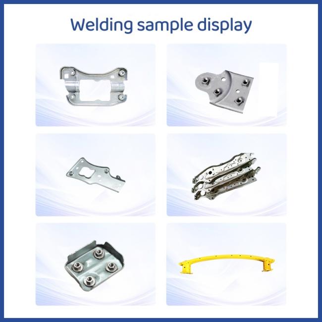 Sheet Metal Fastener Welding Workstation welding sample display