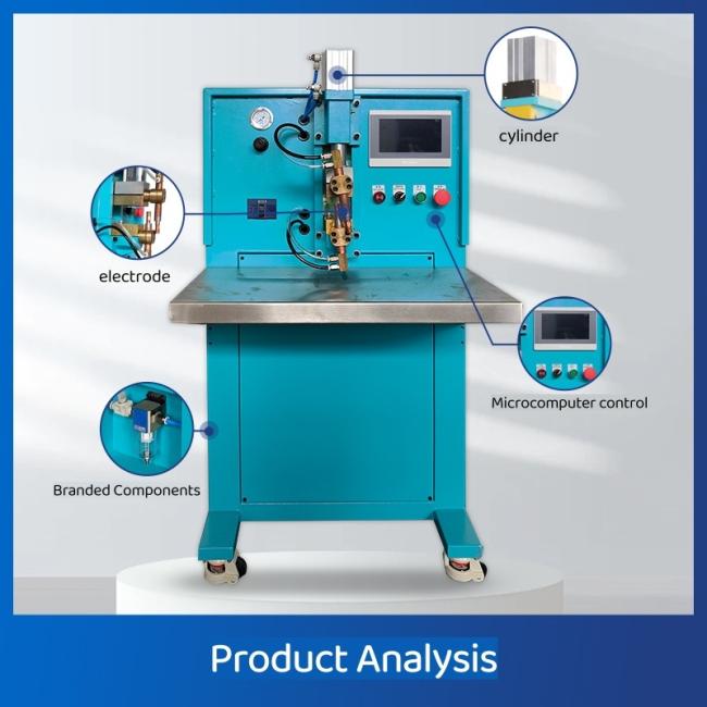HFDB-50 Bench Type Medium Frequency DC Spot Welding Machine product analysis
