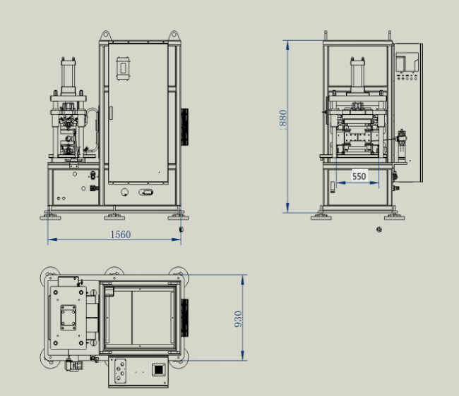 Copper diffusion welding process diagram