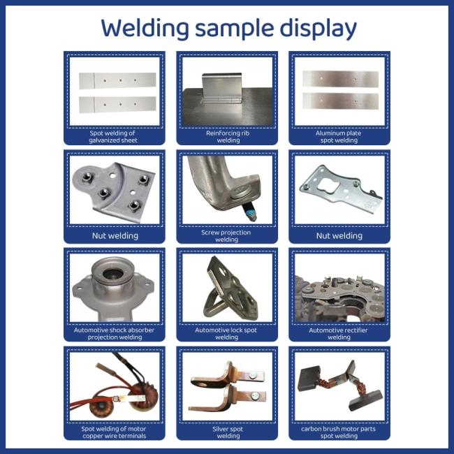 HFDB-100 welding machine technical operation and close-up details