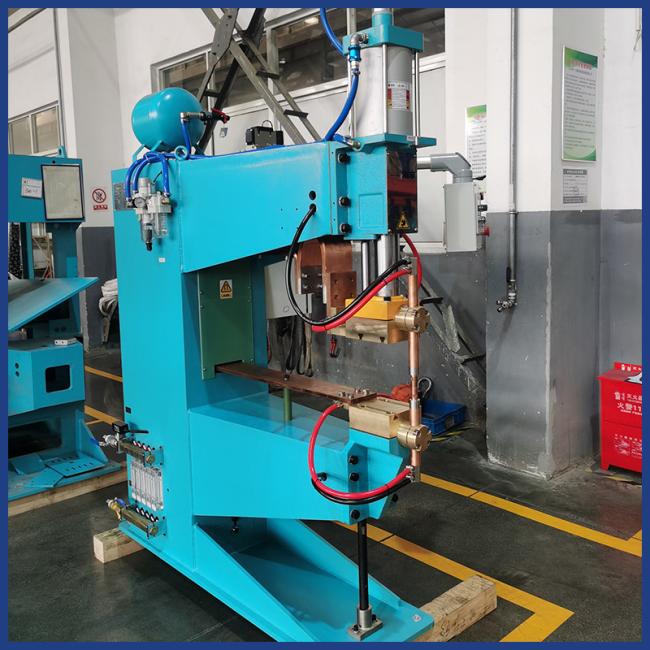 HFDB-100 Medium Frequency Inverter Spot Welding Machine in industrial setting