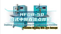 HFDB-50 Bench Type Medium Frequency DC Spot Welding Machine