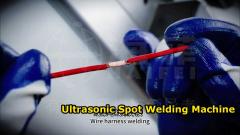 Ultrasonic wire harness terminal welding machine