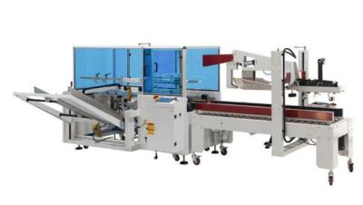 China Disposable FFP2 FFP3 Face Mask Packing Machine Cartoning Erecting Horizontal Flow for sale