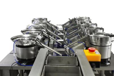 Cina L'hardware Sus304 avvita la catena di imballaggio automatica dei bulloni dell'ancora di plastica matta della mobilia in vendita