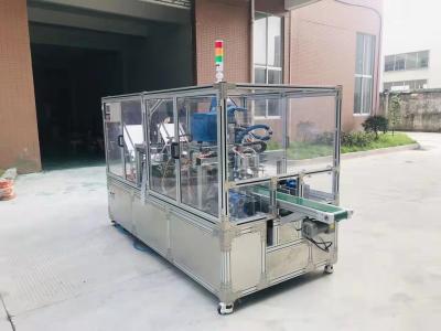 Cina Piegatrice del cartone della macchina imballatrice della scatola di Tray Erecting Aircraft Fully Automatic in vendita