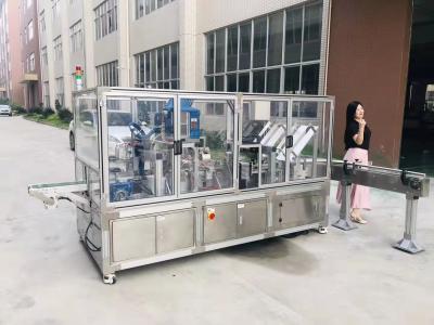 Cina Piegatrice del cartone della macchina imballatrice della scatola di Tray Erecting Aircraft Fully Automatic in vendita