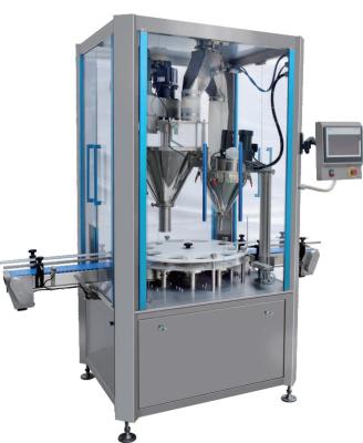 Cina Tappatrice automatica lineare del materiale da otturazione della coclea della macchina imballatrice della polvere in vendita