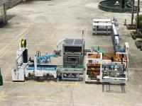 China Forming Continuous Automatic Box Packing Machine Auto Filling Sealing Machine for sale