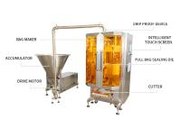 China 650kg Automatic Liquid Packing Machine 380V Sauce Sachet Filling Sealing Machine for sale