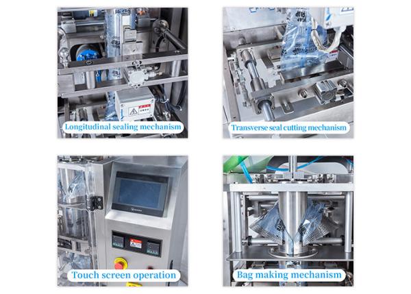 Quality High Speed Liquid Sachet Packaging Machine , 2KW Automatic Milk Packaging for sale
