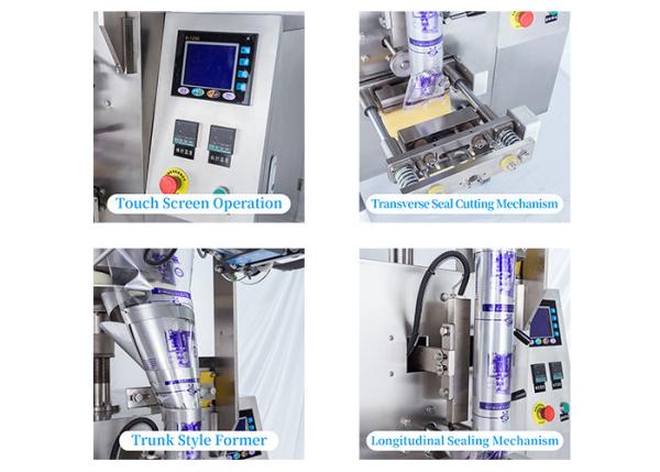 Quality 250kg Automatic Vertical Nut Packaging Machine , 2KW Beans Packing Machine for sale