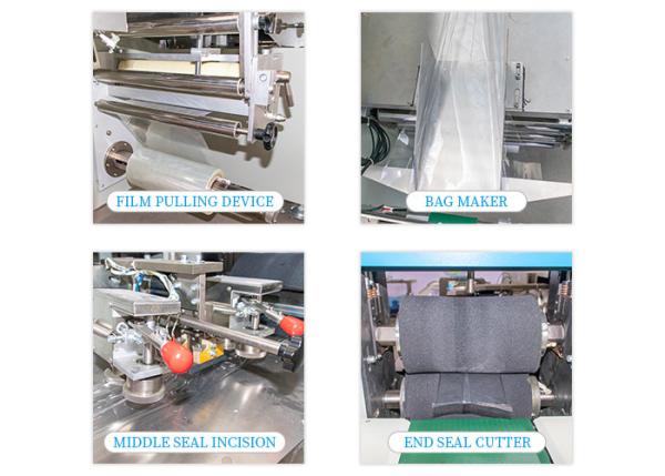 Quality Disposable Hotel Towel Packing Machine Easy Operate Plastic Slipper Packing for sale