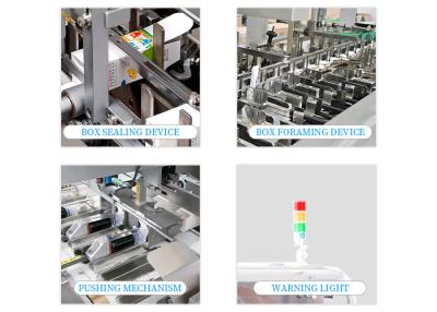 China Carton Box Forming Packaging Sealing Machine For Glove Food Beverage for sale