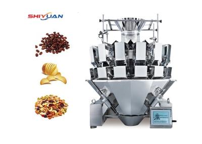 China High Precise 14 Head Multihead Weigher Machine For Snack Granular Food for sale