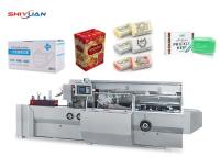 China Fully Automatic Face Mask Cartoning Machine 4.1KW 380V 50HZ PLC Control for sale