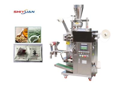 China Fully Automatic Tea Bag Packing Machine 3 Side Sealing 15L/Min With Label for sale