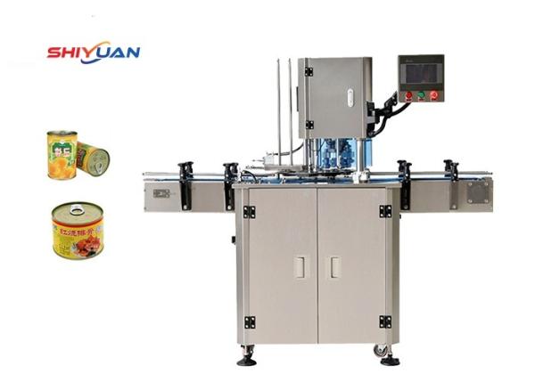 Quality Tin Can Soda Can Automatic Can Sealing Machine 30 Cans/Min 2600W for sale