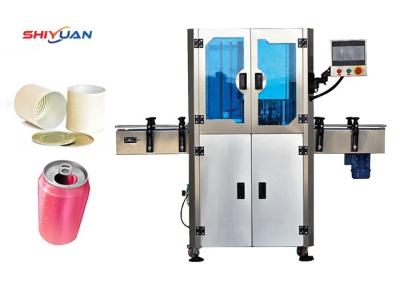 China Ring Pull SS304 2.6KW Automated Bottle Filling Machine Flip Top Aluminum Can Sealer for sale