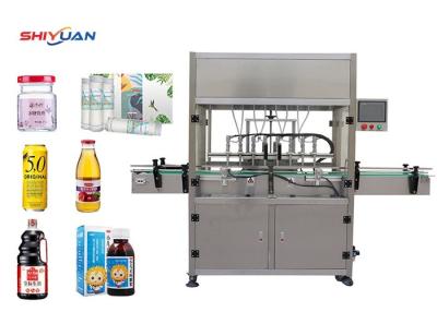 China 2-10 Head Automatic Filling Machine Glass Plastic Bottle Liquid Filling Machine for sale