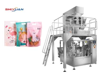 China Easy Operate Multihead Weigher Packing Machine , Automatic Pouch Filling And Sealing Machine for sale