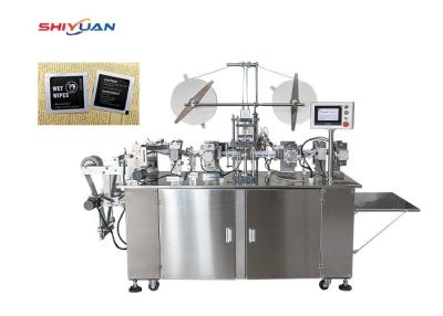 China Fully Automatic Alcohol Swab Making Machine High Speed Simple Operation for sale