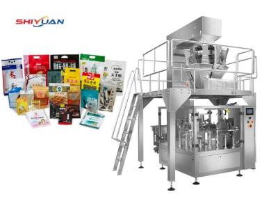 China Candy Banana Chips Packing Machine 10bags/min-60bags/min Zip Lock Packing Machine for sale