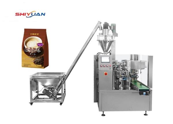 Quality 2.3KW 380V Premade Bag Packaging Machine , Chocolate Pouch Packing Machine for sale