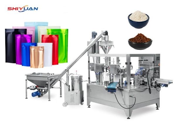 Quality 5.5KW Powder Bag Packing Machine 10-60bags/min Automatic Weighing Packing Machine for sale