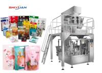 Quality Rotary Premade Bag Packaging Machine 2.5KW Automatic Weighing Filling Machine for sale