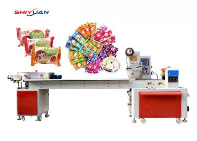 China Soft Hard Candy Packing Machine PLC Touch screen With Multi Function Flow for sale