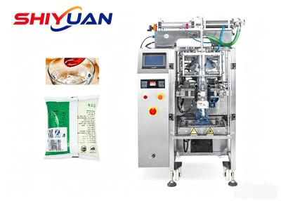 China 20 - 60packs/Min 800ml Liquid Sachet Packing Machine , Chilli Sauce Packing Machine for sale