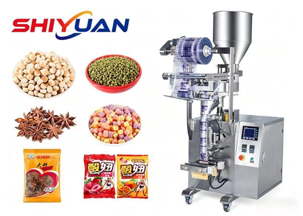 Quality 250kg Automatic Vertical Nut Packaging Machine , 2KW Beans Packing Machine for sale