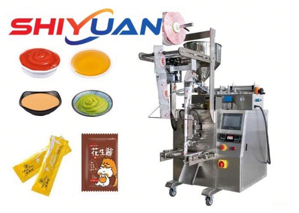 Quality Plastic Pouch Liquid Packing Machine 2KW Mustard Cooking Oil Chili Sauce Packing Machine for sale