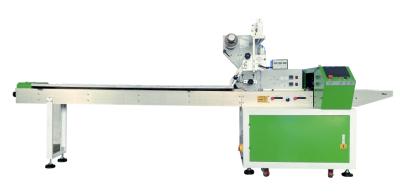 China Bread Pillow Packaging Machine with High-Sensitivity Photoelectric Eye, Temperature Independent PID Control, and Self-Diagnosis Function for sale