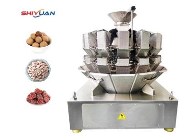 China 10 Head Multihead Weigher with Vibration Bowl Feeding and Stainless Steel Construction for Food Packaging for sale