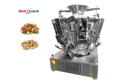 China 10-2000g Quantitative Range Multihead Weigher with Stainless Steel Construction and 380V Voltage for Diverse Packaging Needs for sale