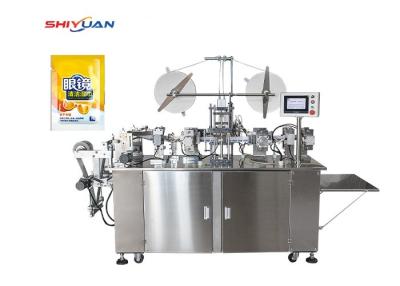 China 500 Kg Alcohol Pad Making Machine with 100 to 200 Pieces Per Minute Production Capacity and PLC Control With Touch Screen for sale