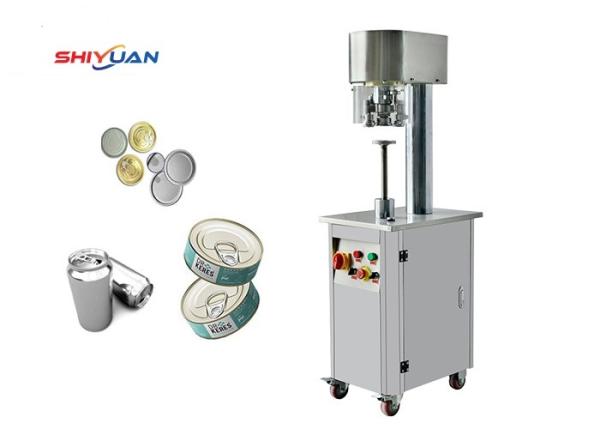 Quality Semi Automatic Beer Can Sealing Machine for Tin and Aluminum Cans for sale